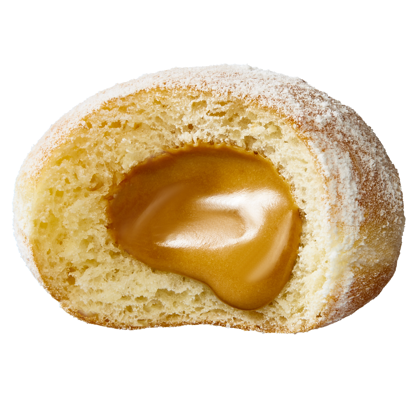 Mini berliner with speculoos filling